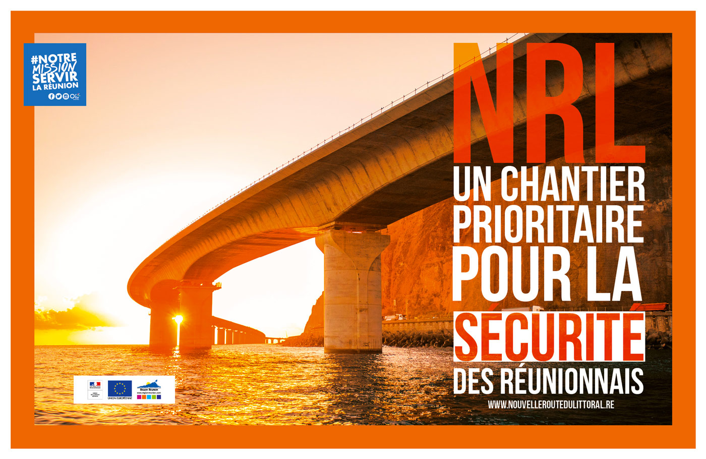 La Nouvelle Route du Littoral (NRL) - Région Réunion